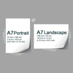 Dimesnsi panjang lebar tinggi luas kertas A5 serta ukuran kertas A0 A1 ...