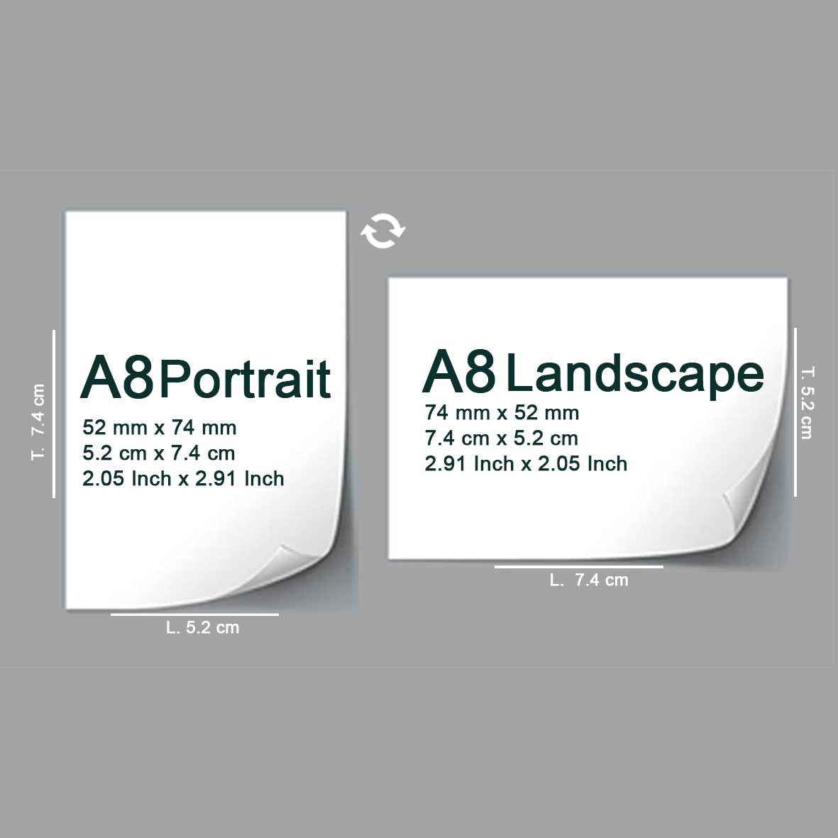 Dimesnsi panjang lebar tinggi luas kertas A5 serta ukuran kertas A0 A1 ...