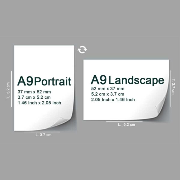 Dimesnsi panjang lebar tinggi luas kertas A5 serta ukuran kertas A0 A1 ...