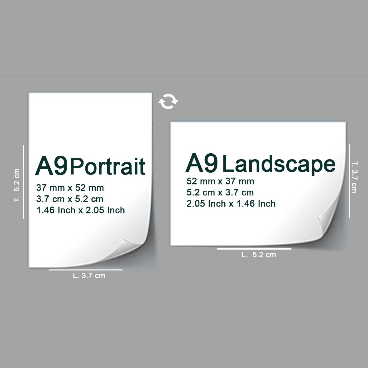 Dimesnsi panjang lebar tinggi luas kertas A5 serta ukuran kertas A0 A1 ...